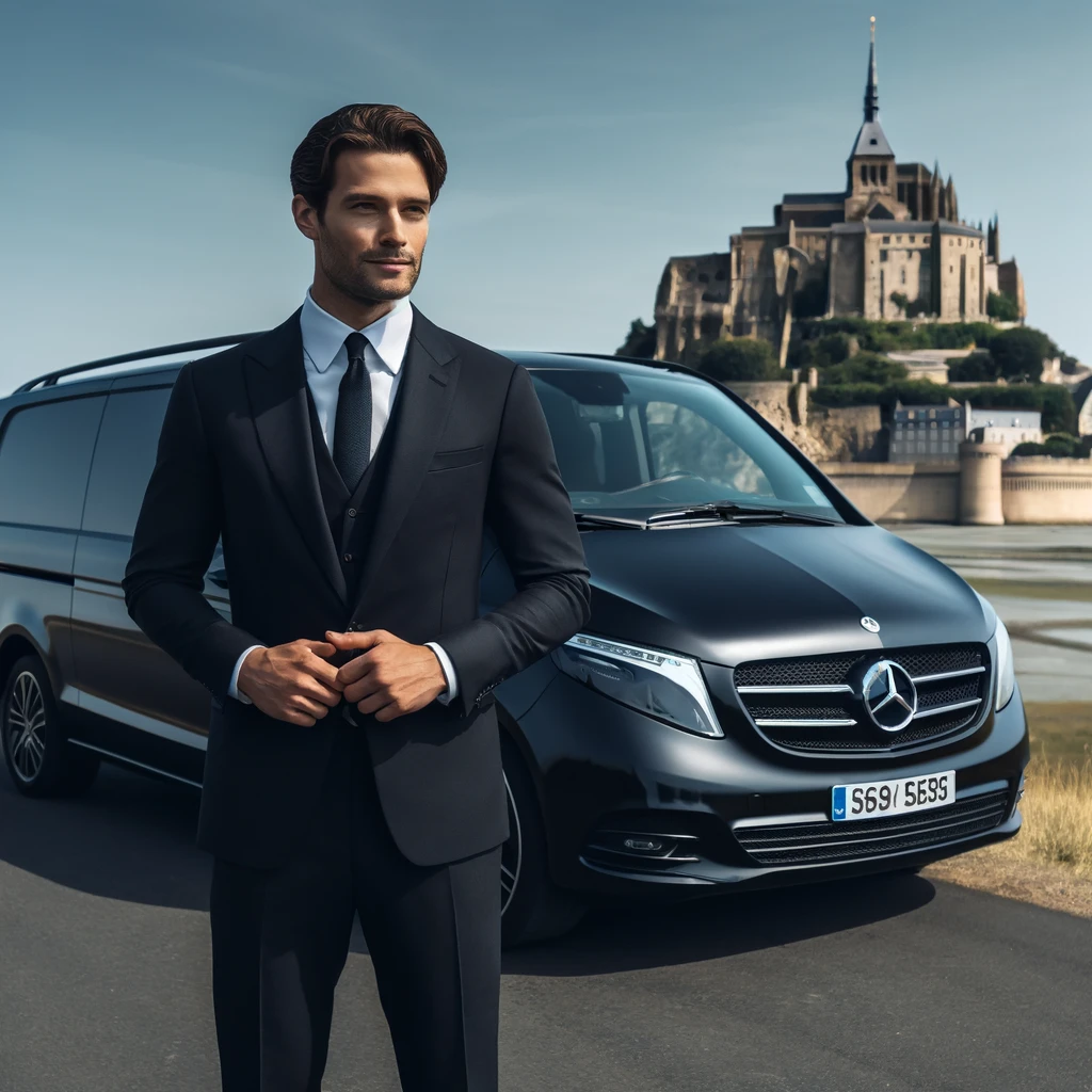 Chauffeur driven Le Mont Saint Michel ⋆ vandriver35 ⋆ Private VTC Driver